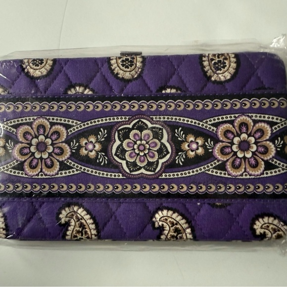 Vera Bradley | Bags | Vera Bradley Purple Opera Wallet Nwt | Poshmark